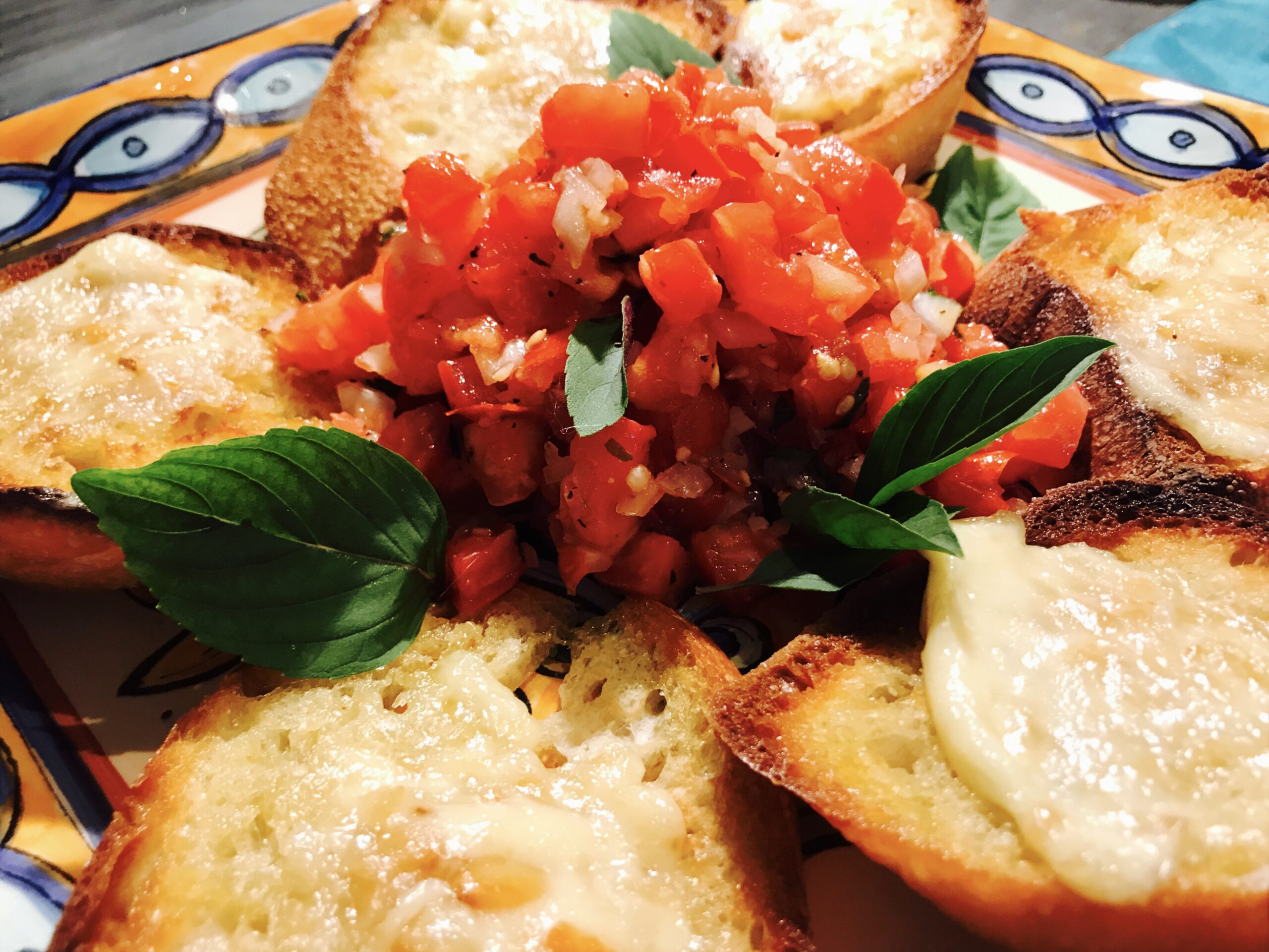 Bruschetta on Crostini